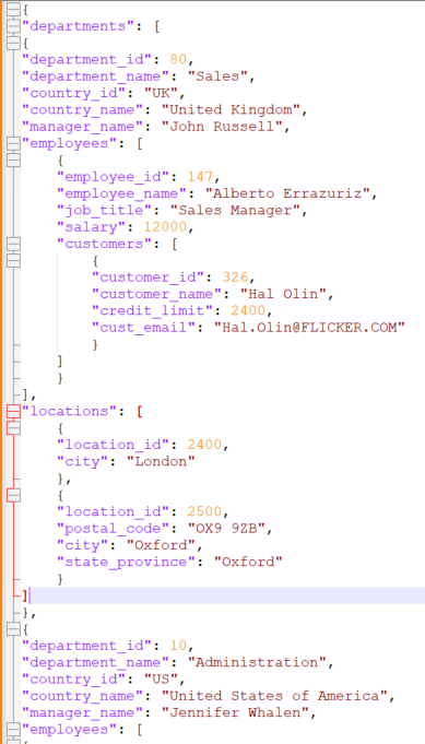 Oracle Apex Support For Hierarchical Rest Source Data Profiles